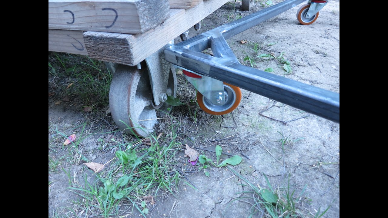 making metal trolley - YouTube