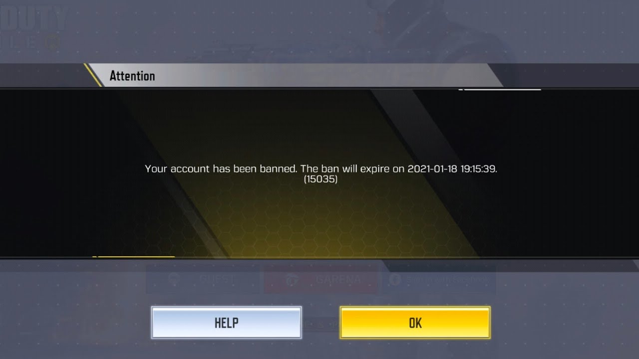 CODM banned me for no reason - YouTube