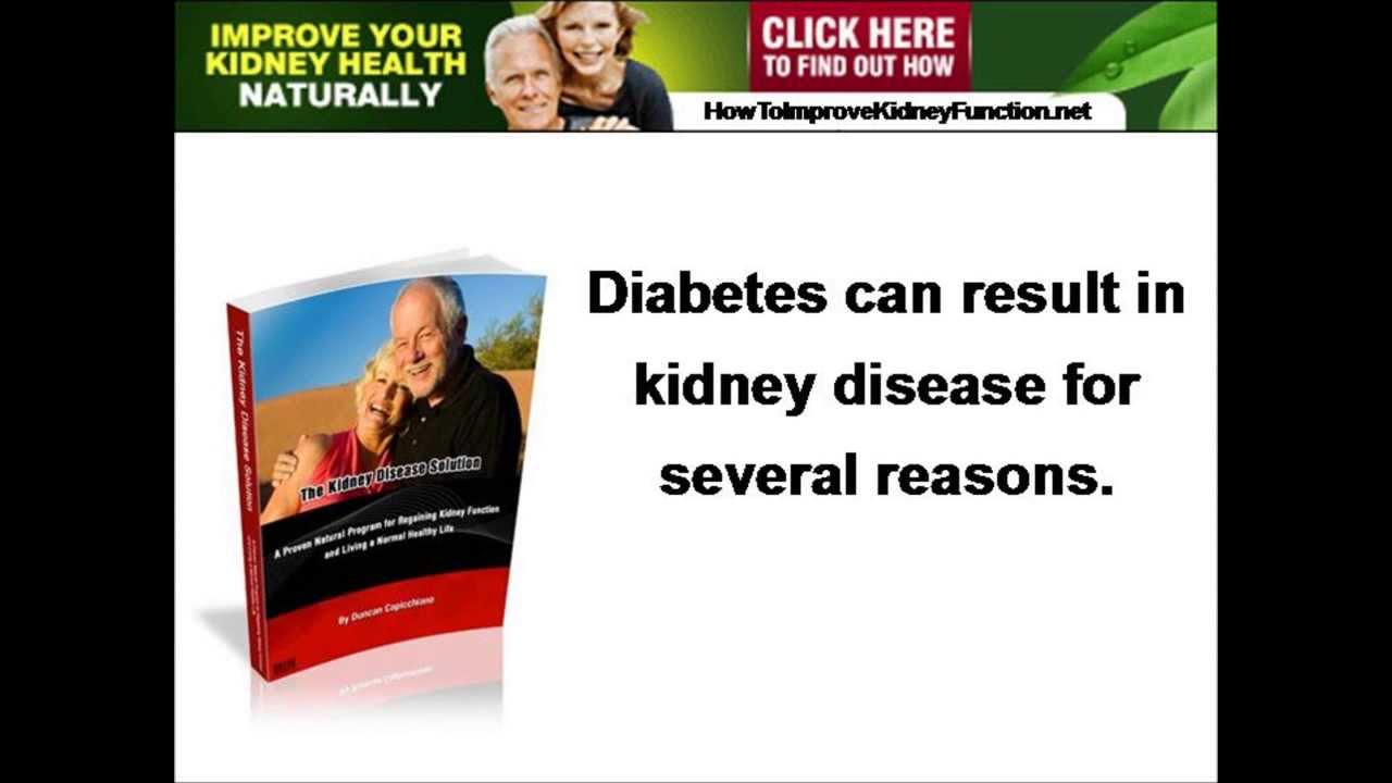 How To Improve Kidney Function Part 1 - YouTube