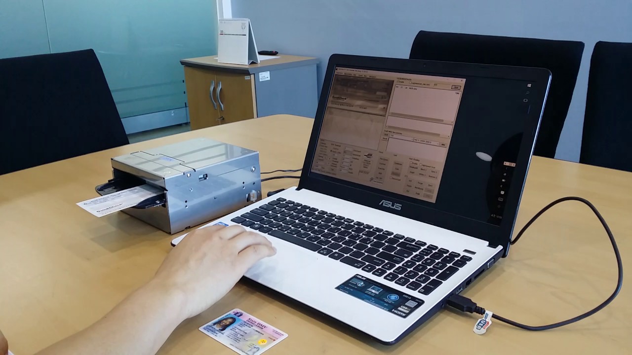 WIS-2000, Check Scanner for KIOSK - YouTube