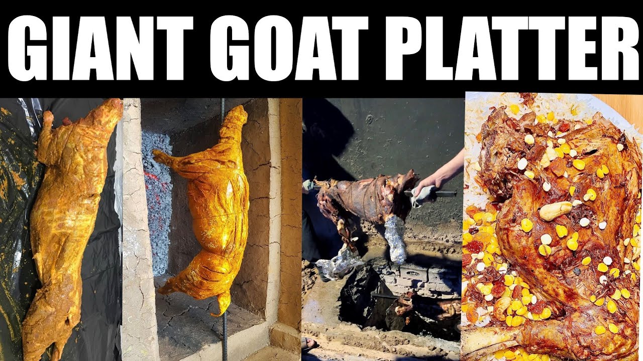 Khadda Dhumba EXTREME Food in Pakistan - GIANT GOAT PLATTER !! The ...