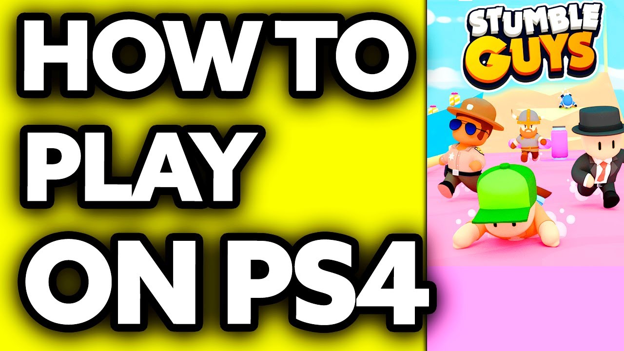How To Play Stumble Guys on PS4 ?? - YouTube