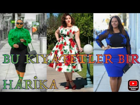 Kilolular İçin Elbise Önerileri👗👠Dress Suggestions for Overweight #moda #elbise #sexy #kilolukadın