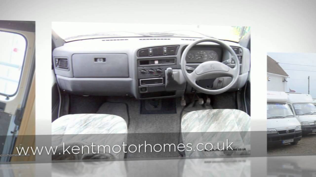 Peugeot Autosleeper Symphony Camper at Kent Motorhome Centre - YouTube