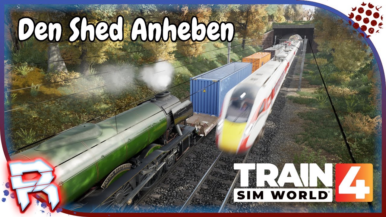 🚂Den Shed Anheben🚂 Train Sim World 4 [TSW4] #652 East Coast Main Line ...