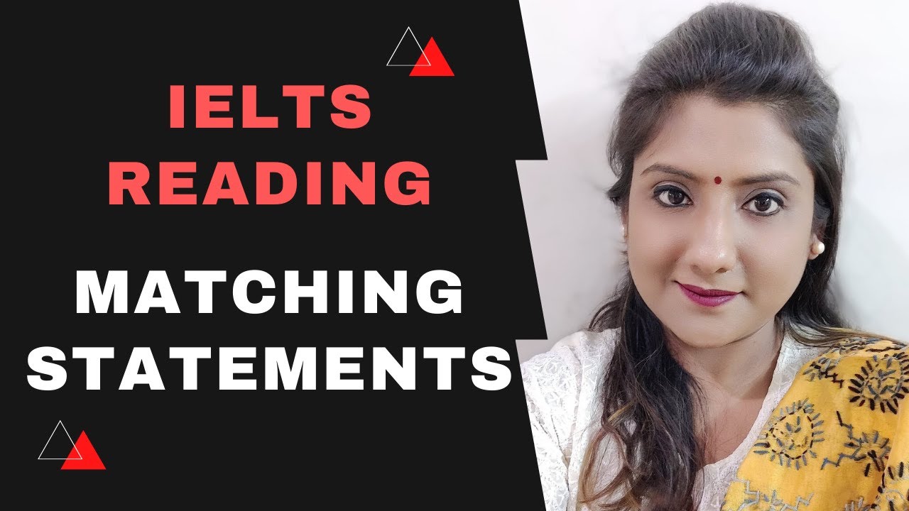 How to solve Matching Statement | IELTS Reading - YouTube