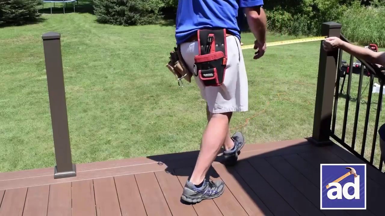 AFCO Series 300 Railing Installation - YouTube