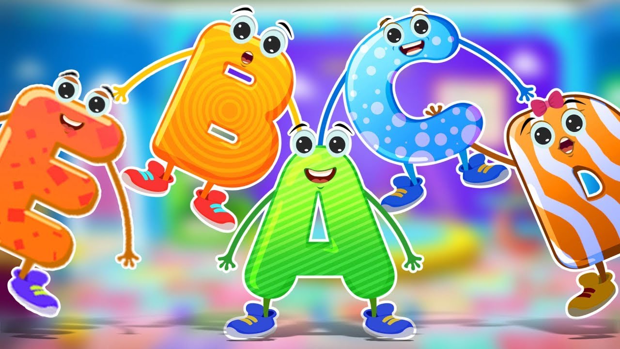Five Little Alphabets | ABC Educational Video For Kids - YouTube