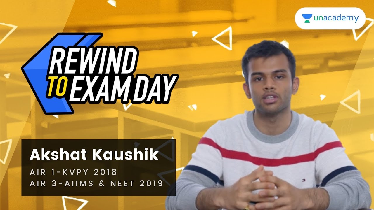 KYPY 2022 Exam Day Strategy - KVPY 2018 Topper AIR 1 Akshat Kaushik ...