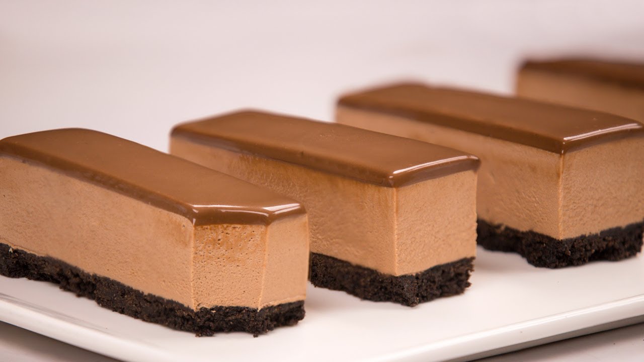 Chocolate Mousse Pastry Recipe By Kitchen Content! - YouTube