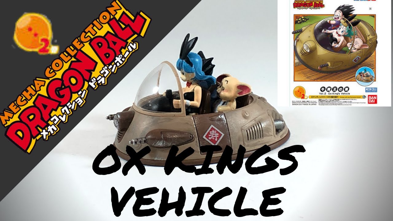 Dragon Ball Mecha Collection: Ox Kings Vehicle finished! - YouTube