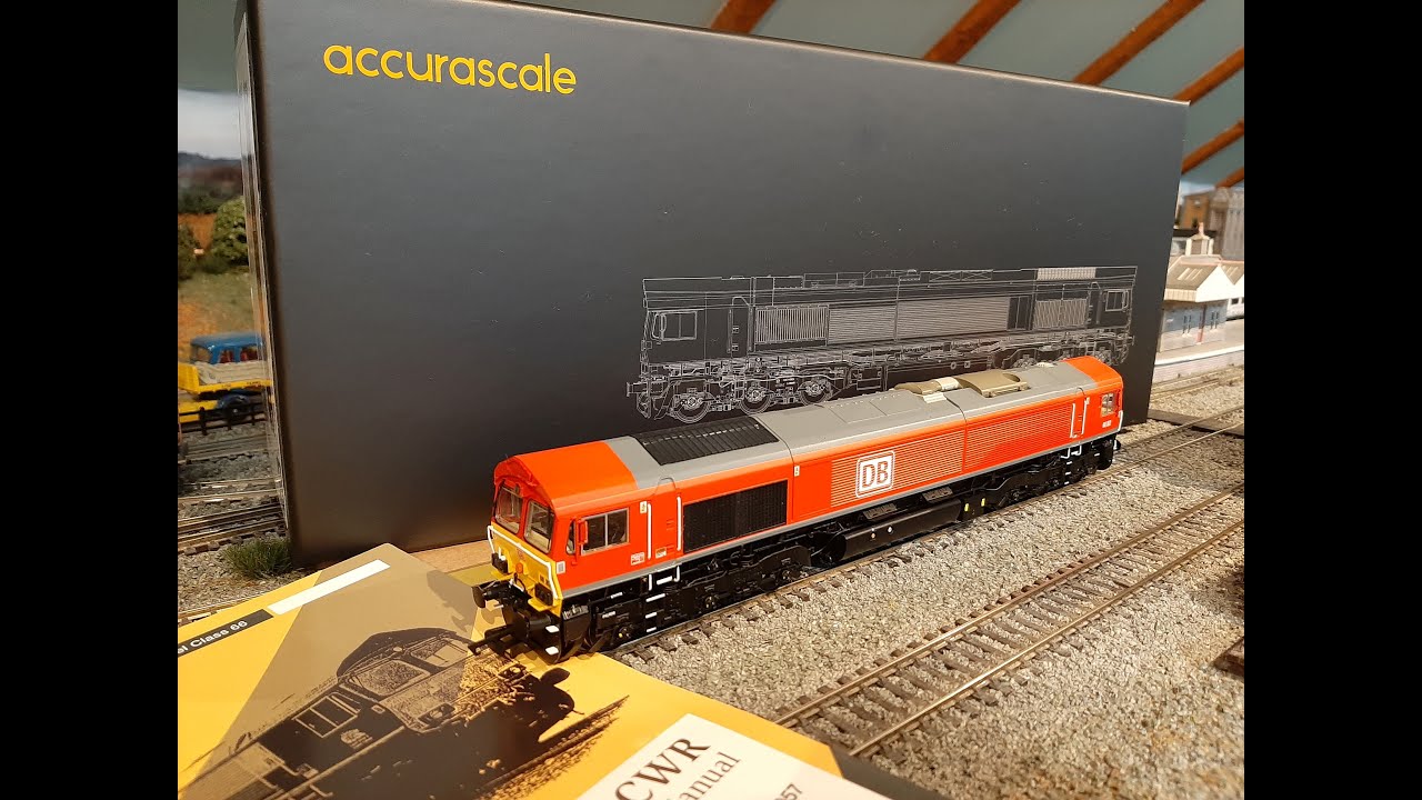 IT'S ARRIVED .. NEW Accurascale class 66 167 DB red - YouTube