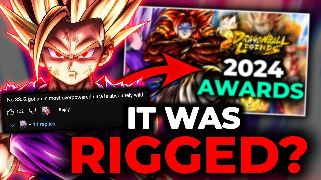 ADDRESSING The '2024 Unit Awards’ COMMENTS! (Dragon Ball Legends) - YouTube