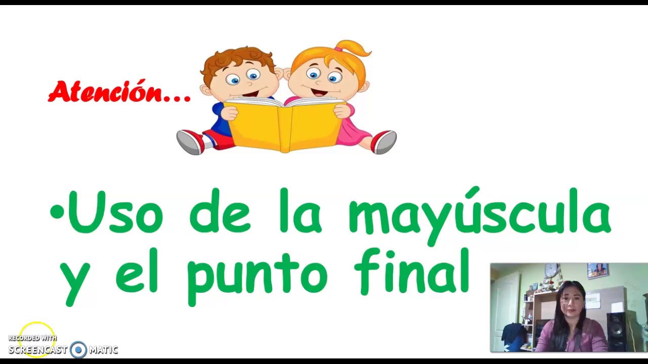 Uso De La Mayscula Y El Punto 1er Grado Geometricas UN ABC DE