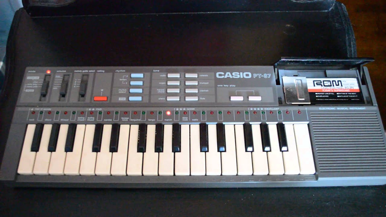 Casio PT 87 - YouTube