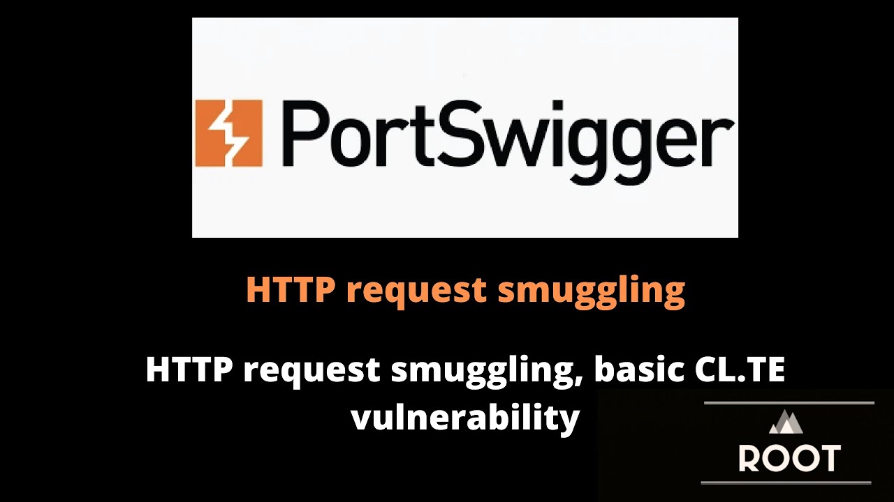 HTTP request smuggling, basic CL.TE vulnerability - YouTube