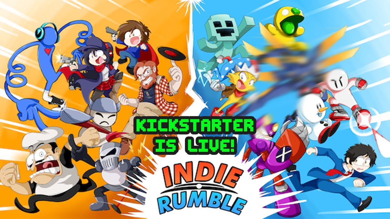 INDIE RUMBLE'S KICKSTARTER IS LIVE: My Reaction to the NEW CHARACTER ...