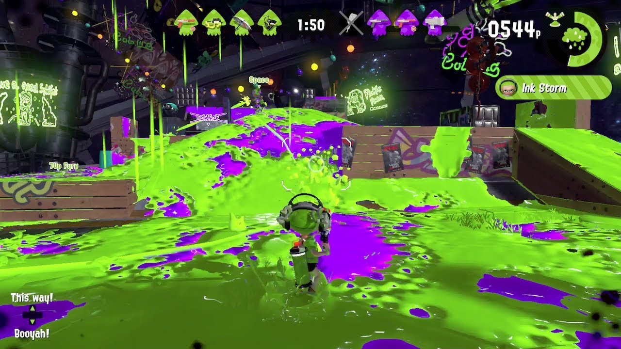 Splatoon 2: Inking first in Gherkin Splatfest [2251p, 1(1)-1, Splat ...