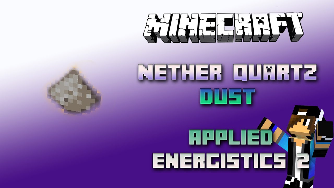 Nether Quartz Dust 📀 Minecraft Applied Energistics Tutorial 1.16.5 📀 ...