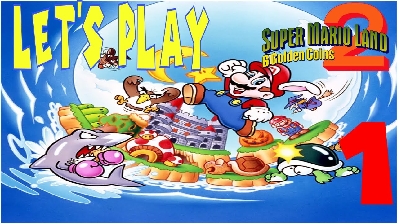 Let's Play Super Mario Land 2 part 1 Tree Zone - YouTube