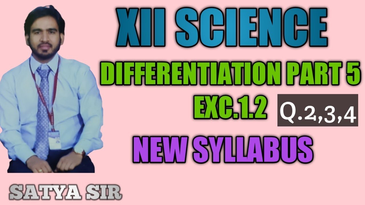 12th Science Mathematics New syllabus - YouTube