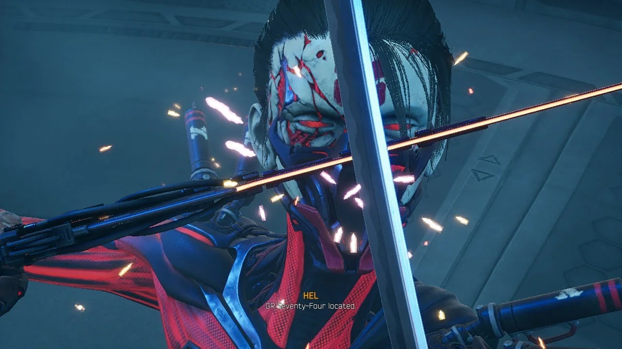 Ghostrunner - "In Her Own Image" Hel Boss Fight - YouTube