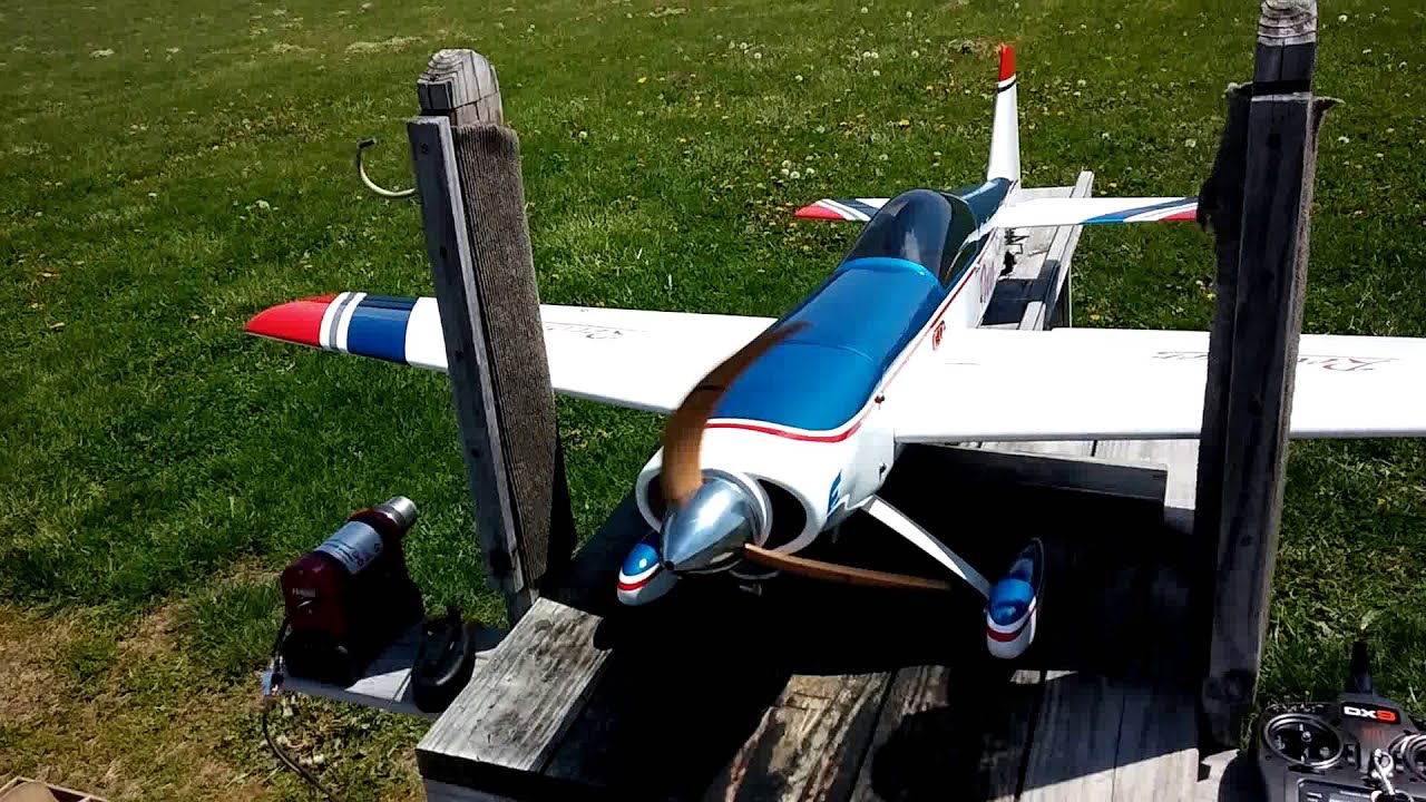 GP Revolver 70" with Evo 20cc gas engine Rocket - YouTube