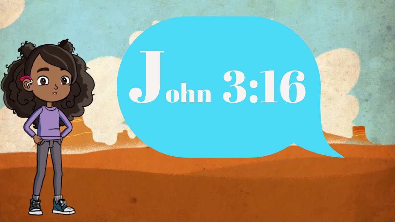 Kids animation Bible John 3:16 Explained. - YouTube