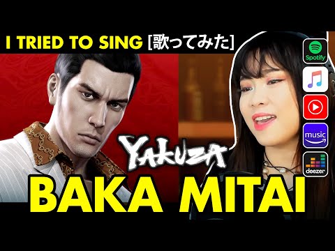 Yakuza - Baka Mitai cover female version with lyrics translation 馬鹿みたい Bakamitai (Dame da ne)
