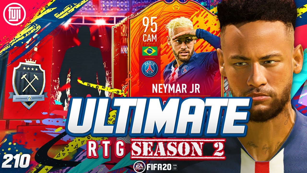 NEYMAR!!!! ELITE REWARDS!!! ULTIMATE RTG #210 - FIFA 20 Ultimate Team ...