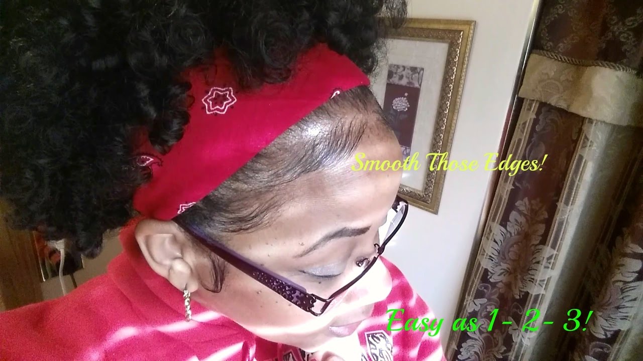 How To Slay Your Edges? Relax Them ~ End The Edge Control Battle! - YouTube