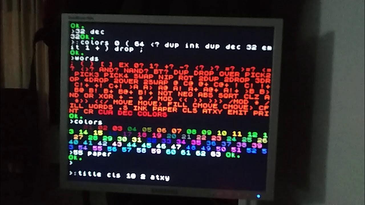 ESP32 Forth Computer - Day 4 - YouTube