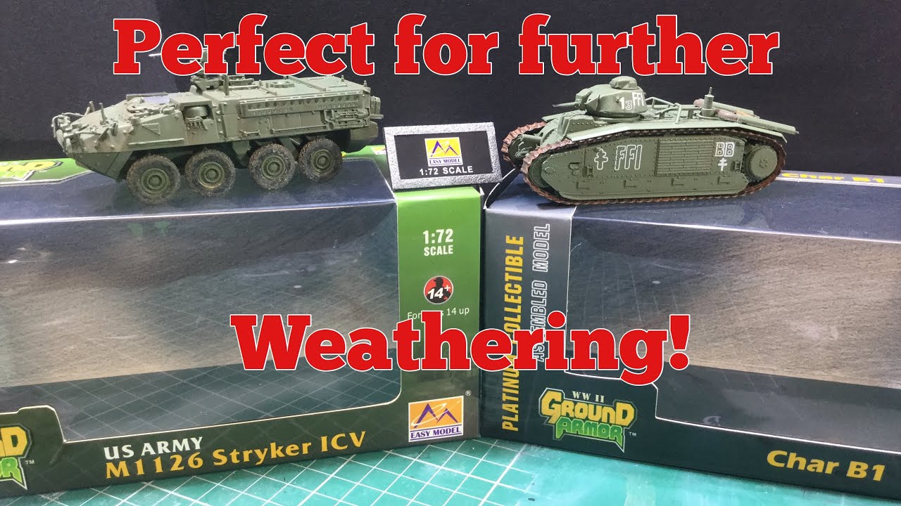 Easy Models 1 72 Ground Armor YouTube