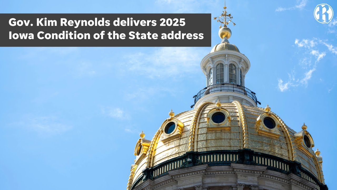 Here's how to watch the 2025 Iowa Condition of the State address