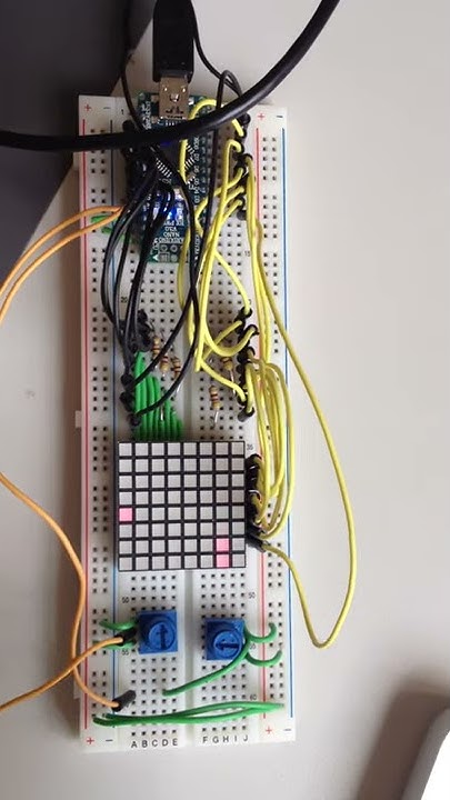 Snake on Arduino - YouTube