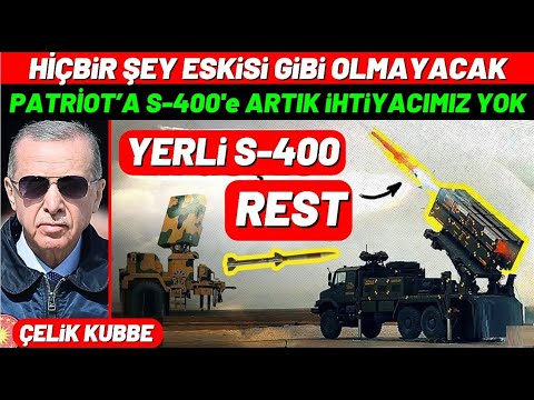 YERLİ S-400 !! Artık Patriot'a ve S-400'e İHTİYACIMIZ YOK !
