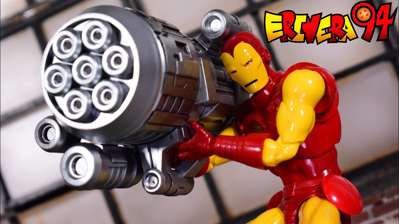 Medicom Mafex 165 THE INVINCIBLE IRON MAN Comic Figure Review - YouTube
