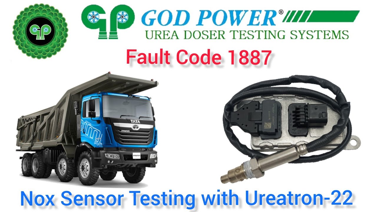 Learn Nox Sensor Testing With Ureatron 22 Fault Code 1887 YouTube