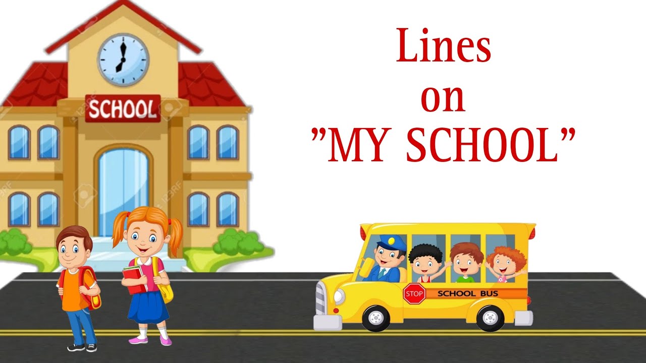 Lines on "My School" in English | Eassy on My School | 10 Lines on My ...