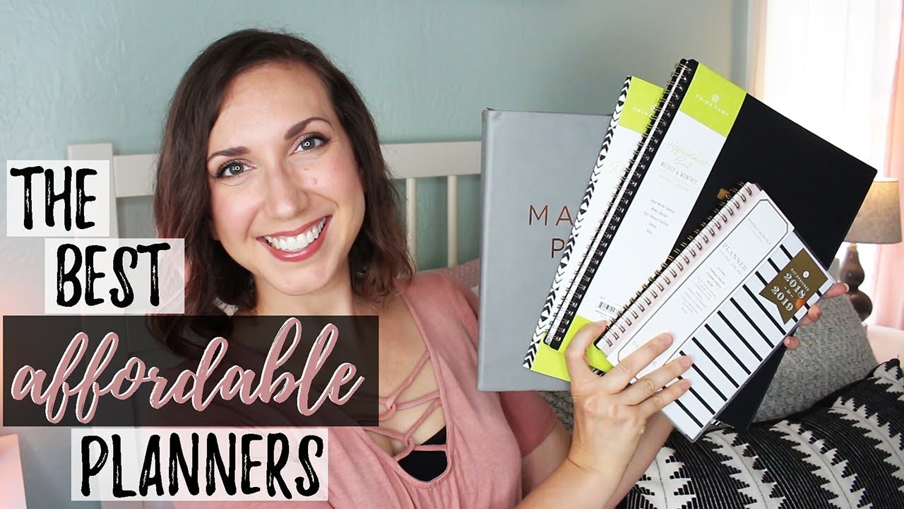 Best AFFORDABLE Planners Favorite Planners YouTube best-affordable-planners-favorite-planners-youtube