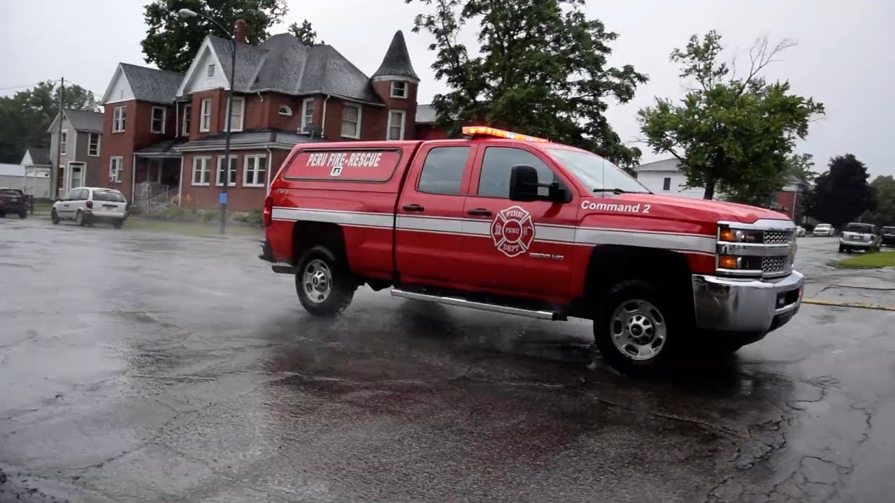 Peru Fire Command 2 Responding - YouTube