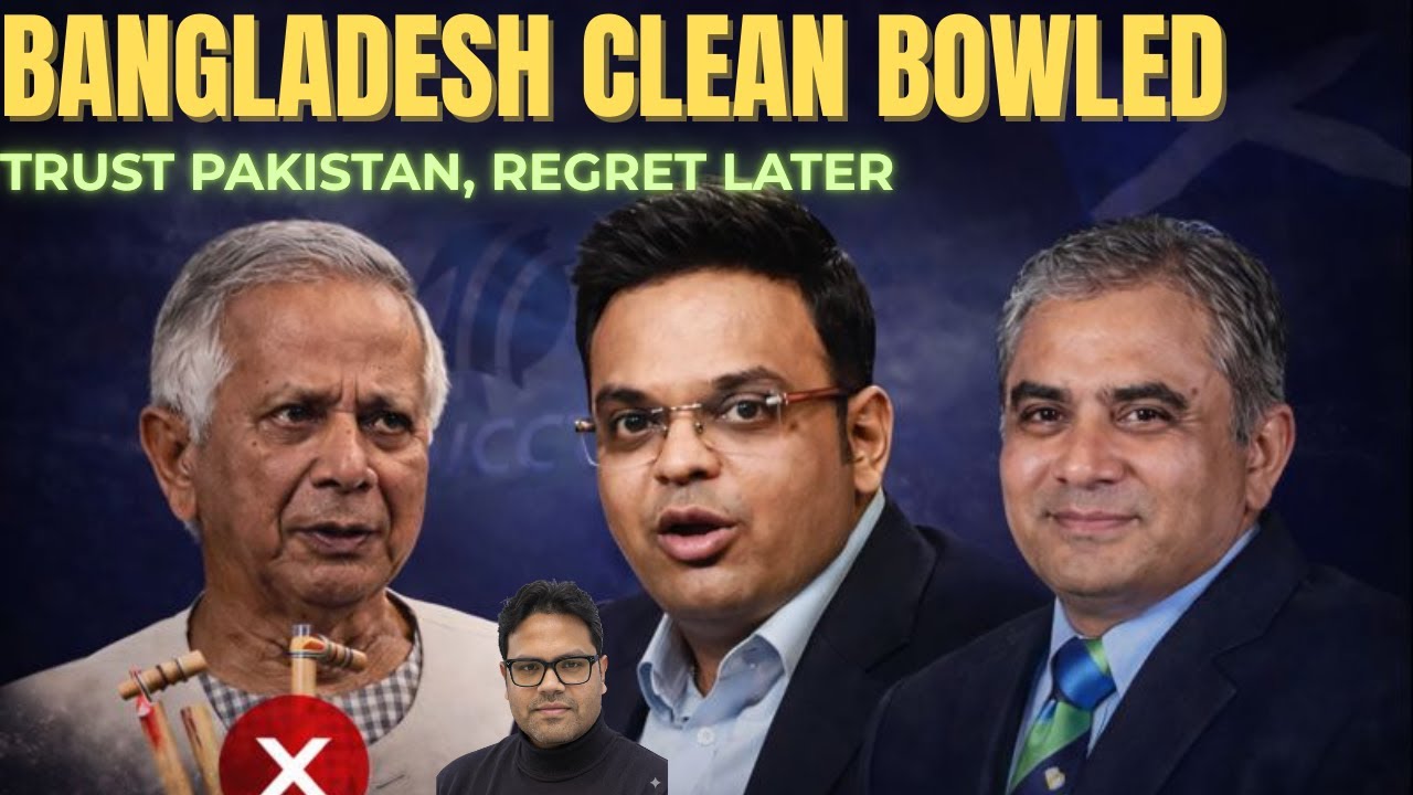 FOLLOW PAKISTAN, FALL HARD | ICC Sends Brutal Message to Bangladesh ...