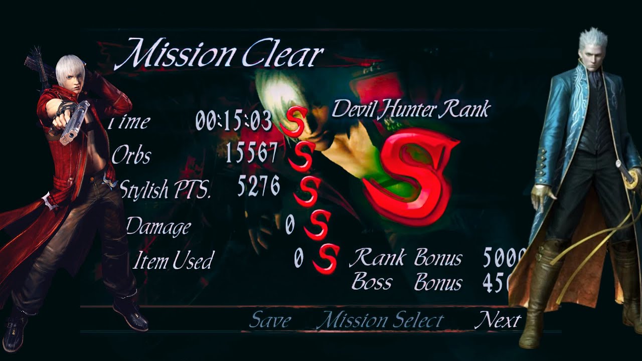 DMC 3 - Mission 7 DMD | SS Rank - YouTube