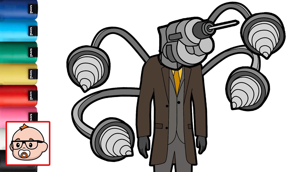 Comment dessiner DRILL MAN - Skibidi toilet Multiverse - YouTube