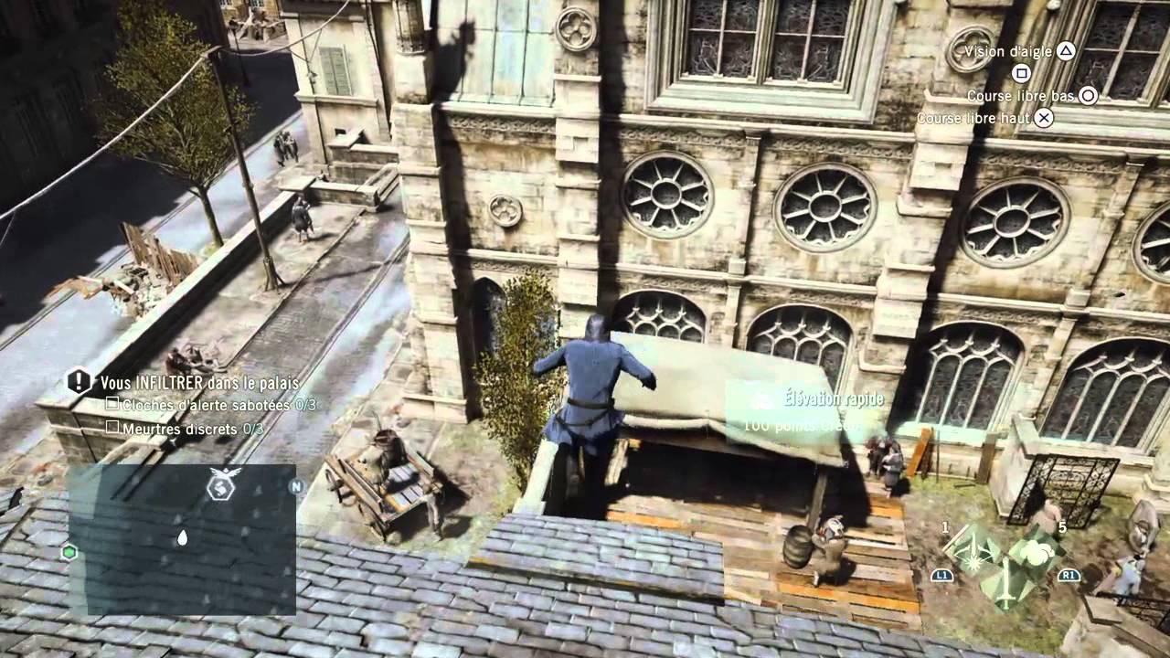 Gameplay AC Unity PS4 - YouTube
