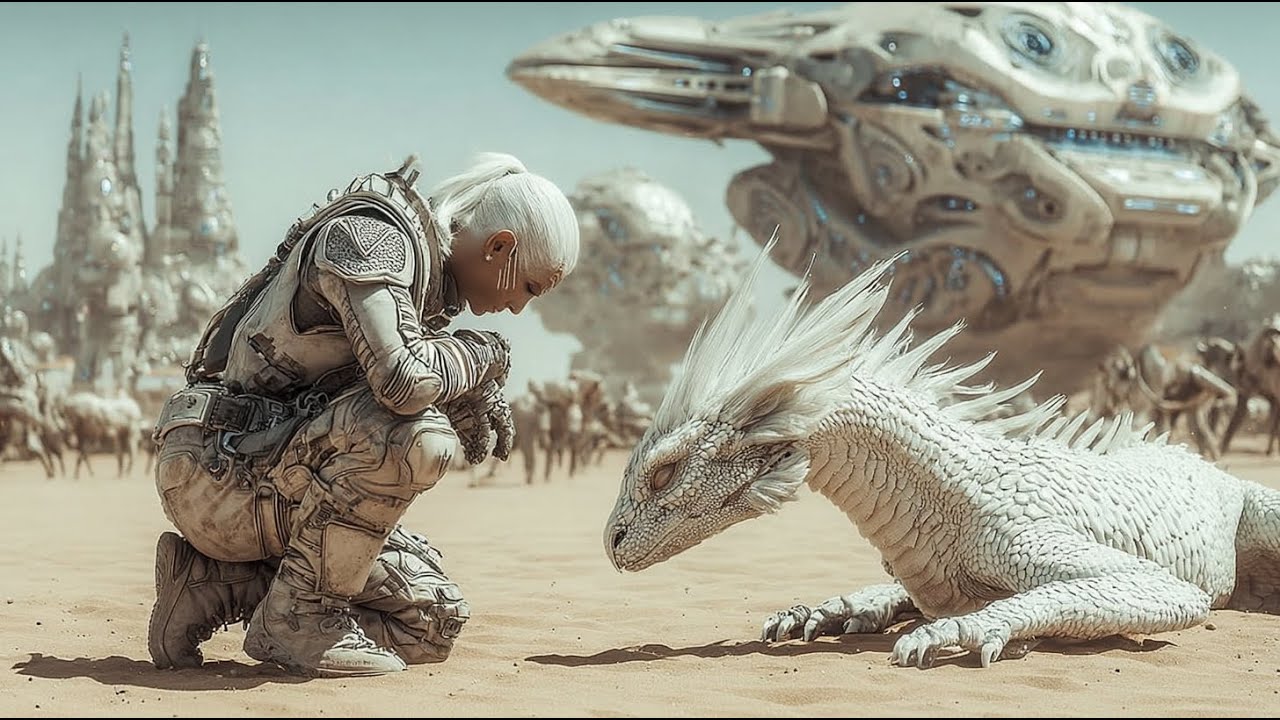 Galactic Aliens Abandoned Albino Baby Dragon With Millions Of Barnacles ...
