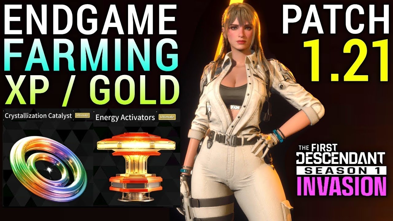 Best Weapon XP Farm THE FIRST DESCENDANT Best XP Farm | Hailey Build ...