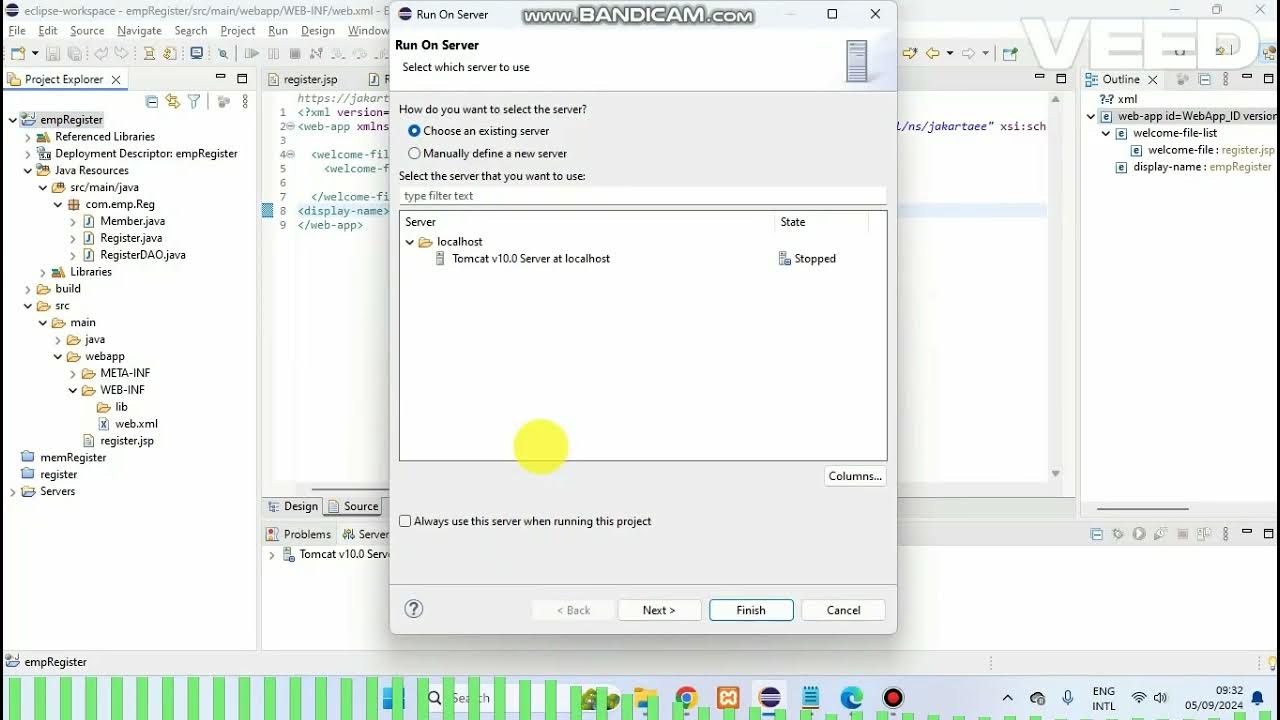 JSP with Servlet, Java Bean, MYSQL 2 0f 2 - YouTube