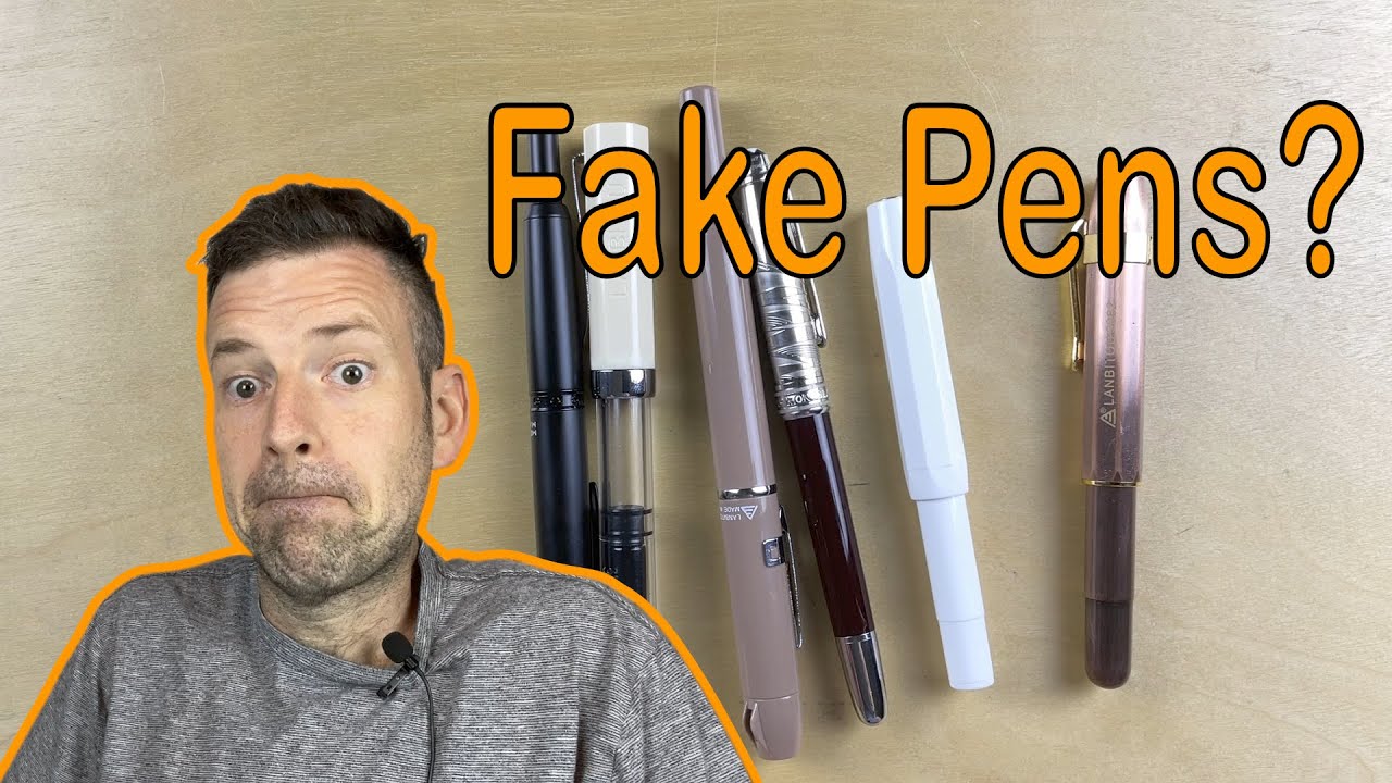 Shopping for So-Called "Fake Pens." (and a postcard giveaway) - YouTube