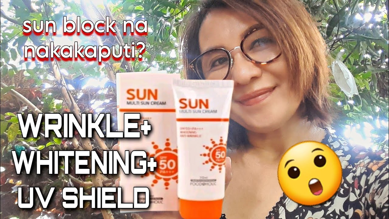 FOODAHOLIC SUN MULTI SUN CREAM SPF50 PA+++/whitening & anti wrinkles ...